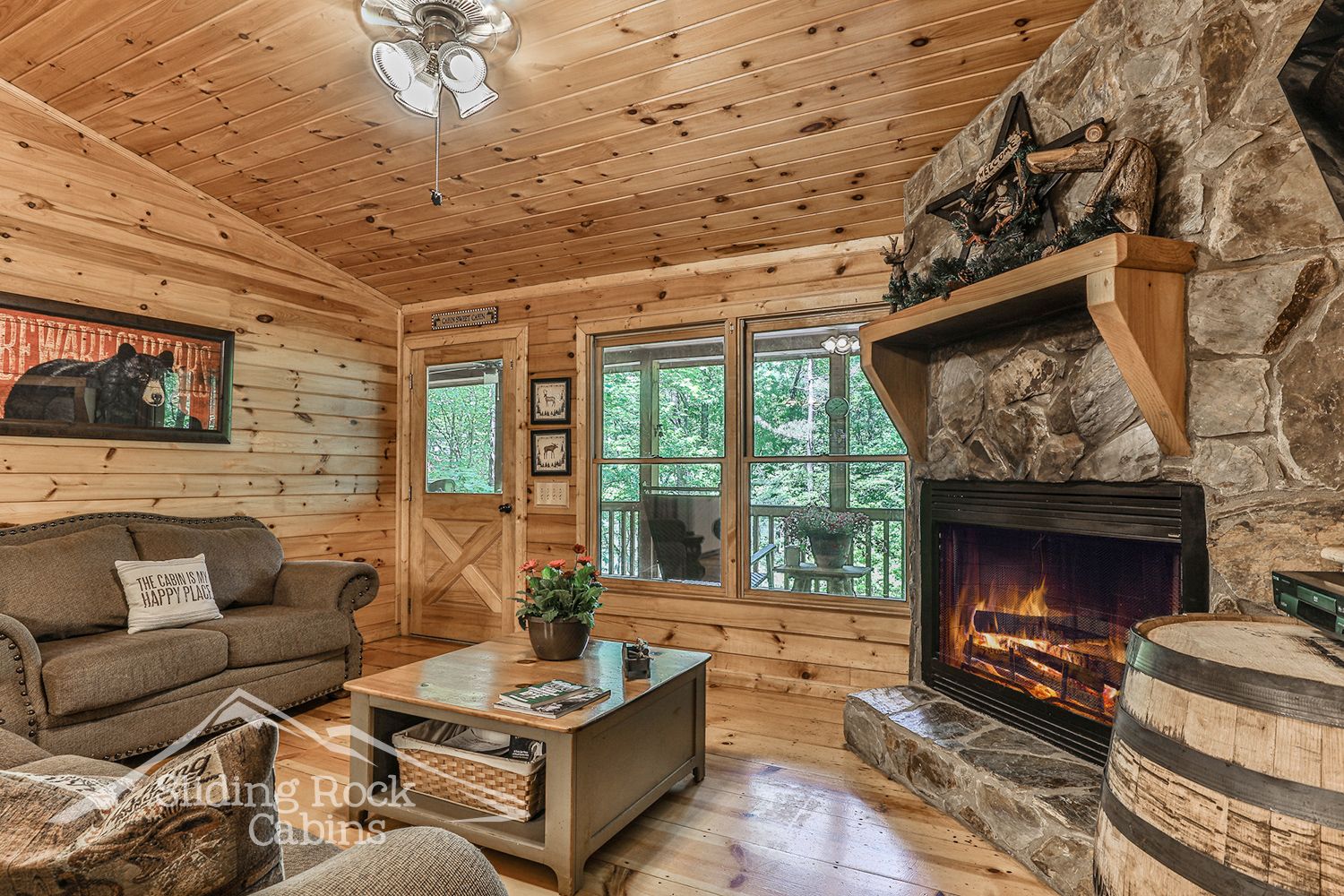Autumn's Hollow | Sliding Rock Cabins®