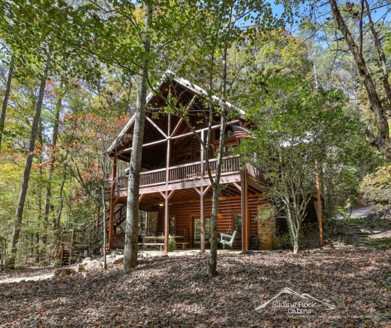 Cozy Pet Friendly Cabins in North Georgia | Sliding Rock Cabins